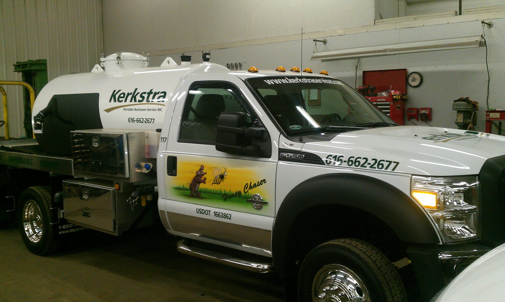 Truck / Vehicle - Kerkstra Portable Restroom Service INC - Waste and ...
