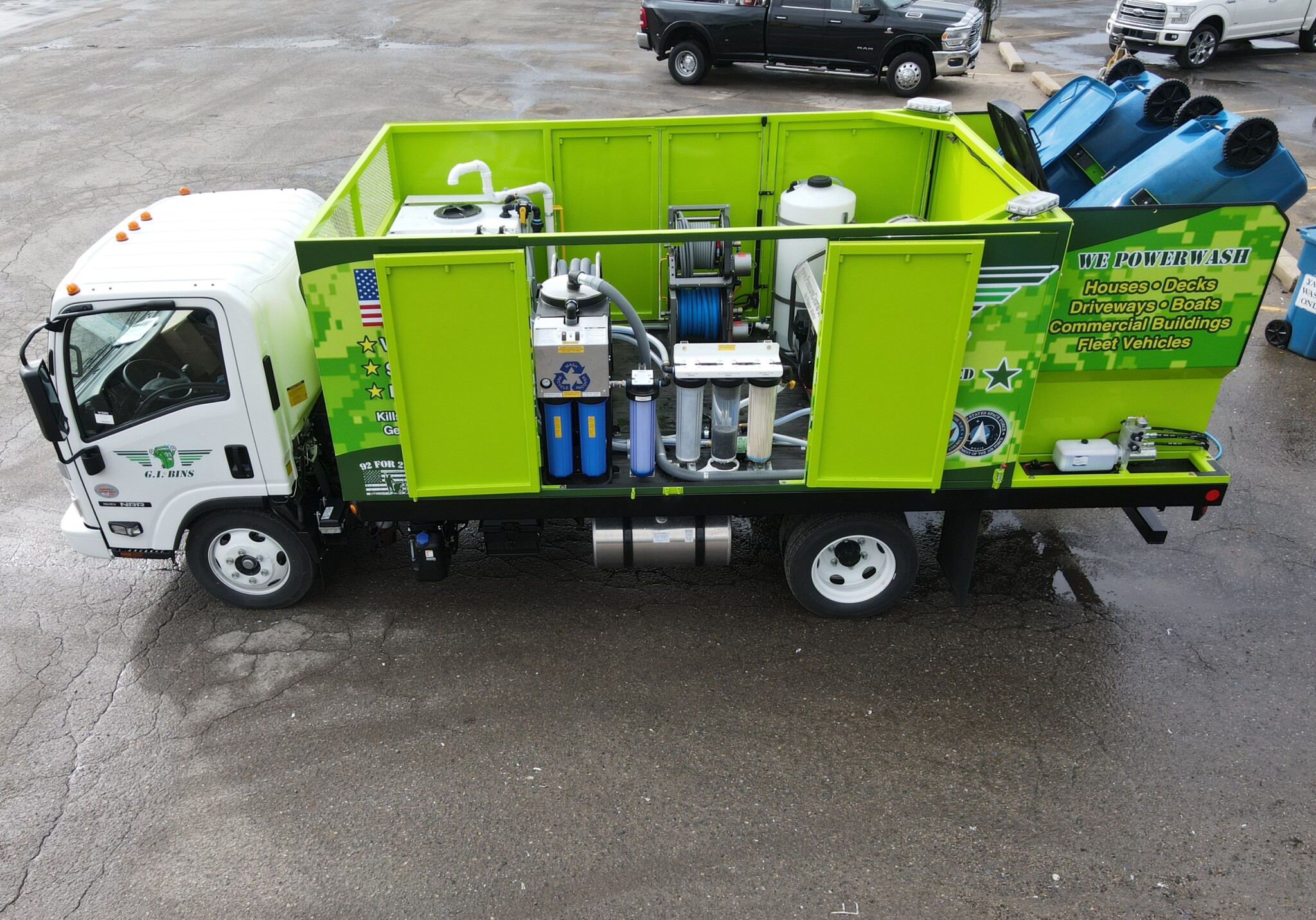 Trash Cart Cleaning Systems | Allegan, Michigan - Waste and Recycling ...